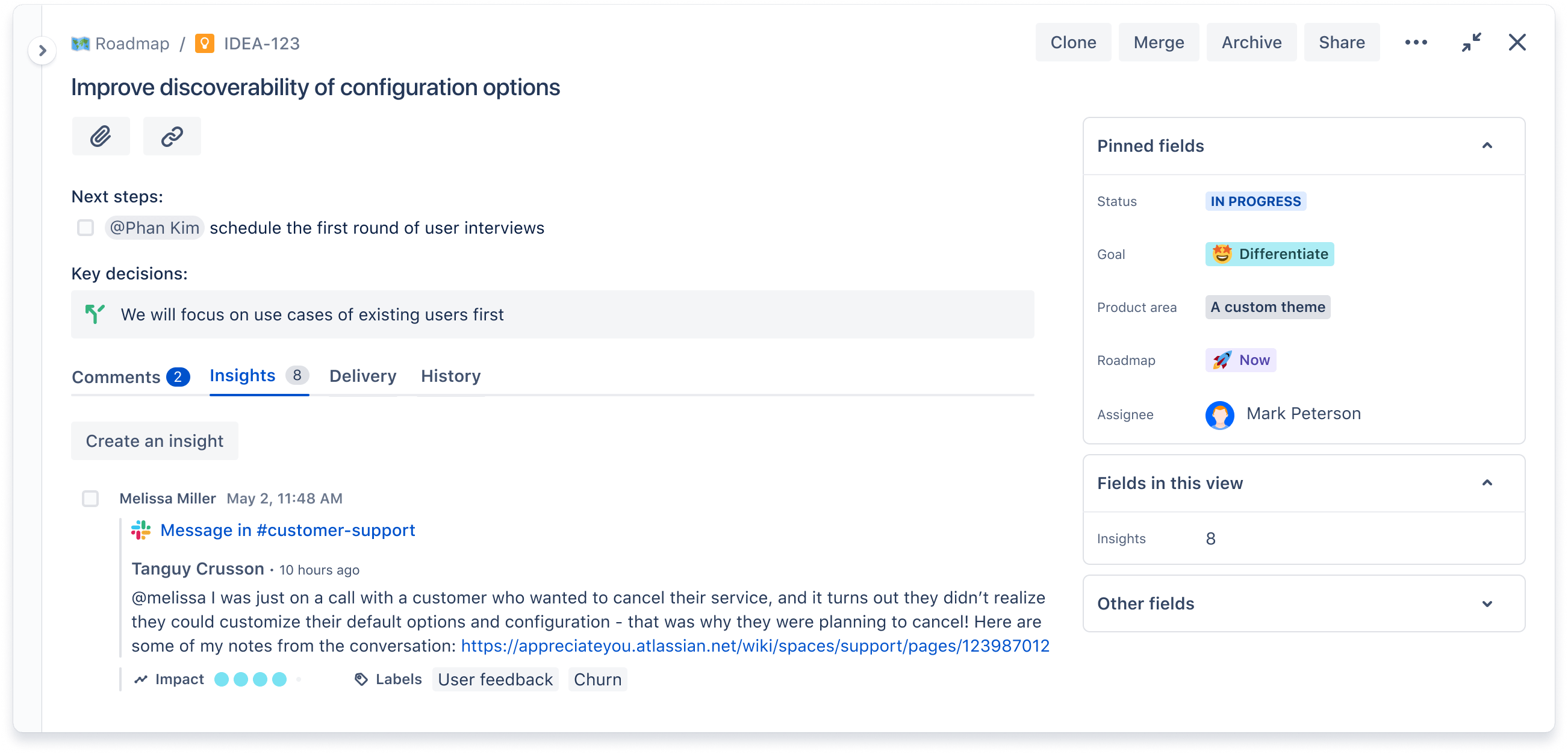 Jira Product Discovery 優先順位付けとロードマップのツール Atlassian